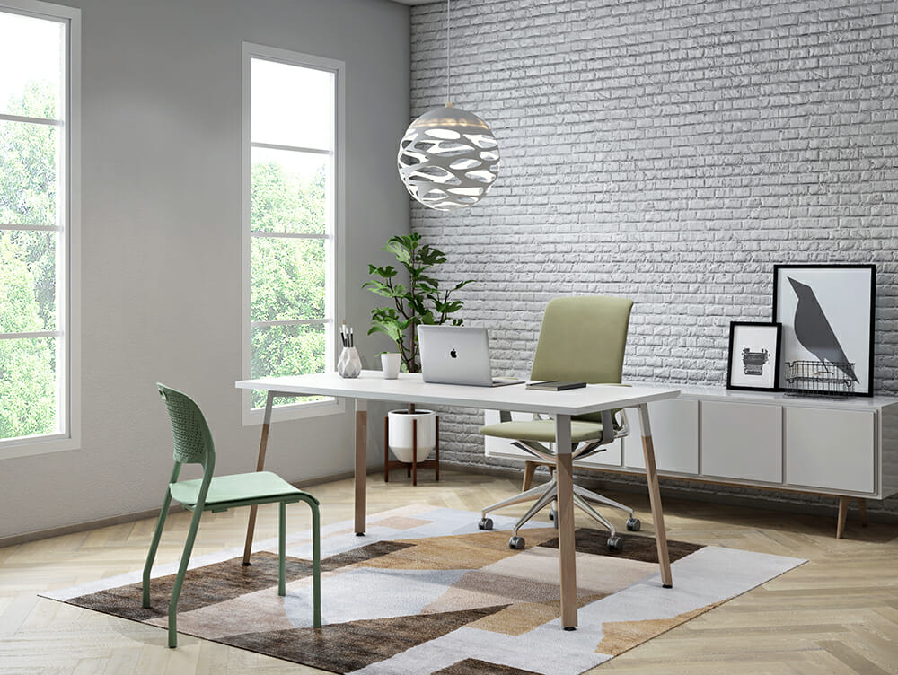 FLOW Freestanding Desk - Laelko